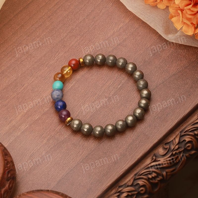 Pyrite x Seven Chakra Band – Japam