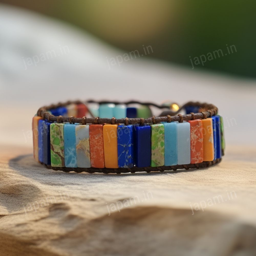 7 Chakra Micro Tile Band – Japam