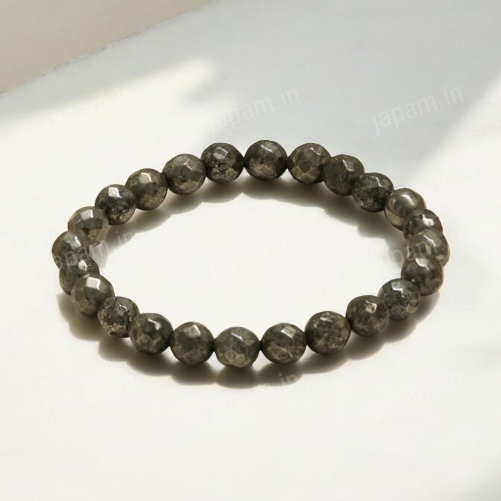 Pyrite Wealth Diamond-Cut Band – Japam