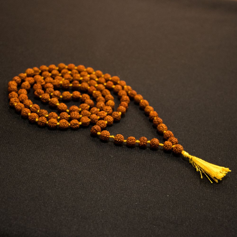 Brown Rudraksha Mala - 108+1 Beads – Japam